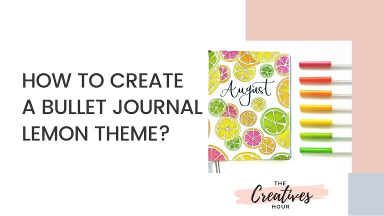 How To Create A Bullet Journal Lemon Theme?