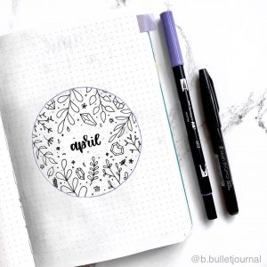 20+ Unique April Bullet Journal Ideas For This Spring