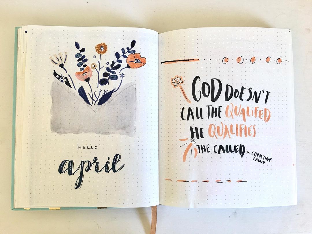 25+ April Bullet Journal Quotes To Inspire You