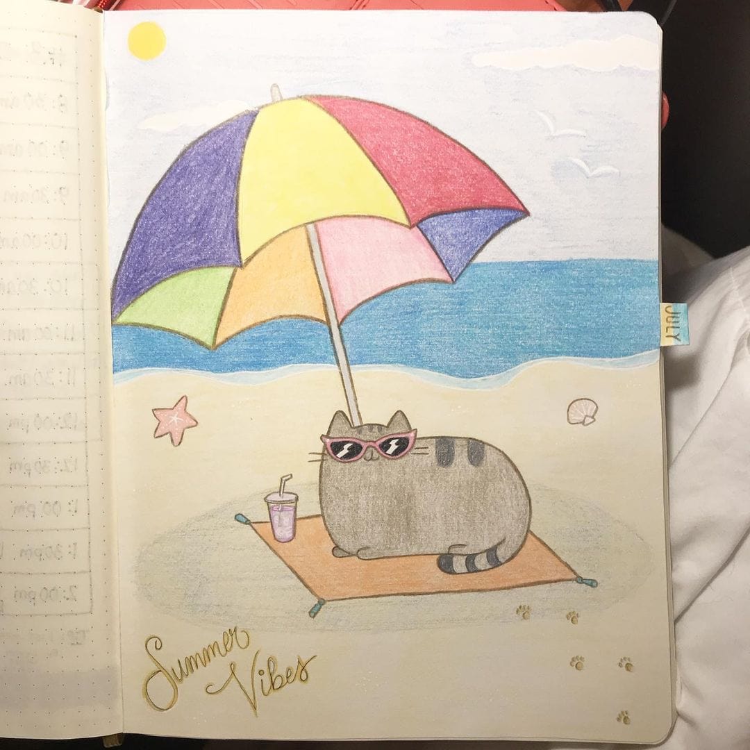 30+ Refreshing and Fun Summer Bullet Journal Ideas