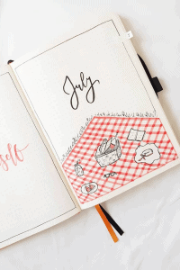 35 July Bullet Journal Layouts and Ideas To Inspire You