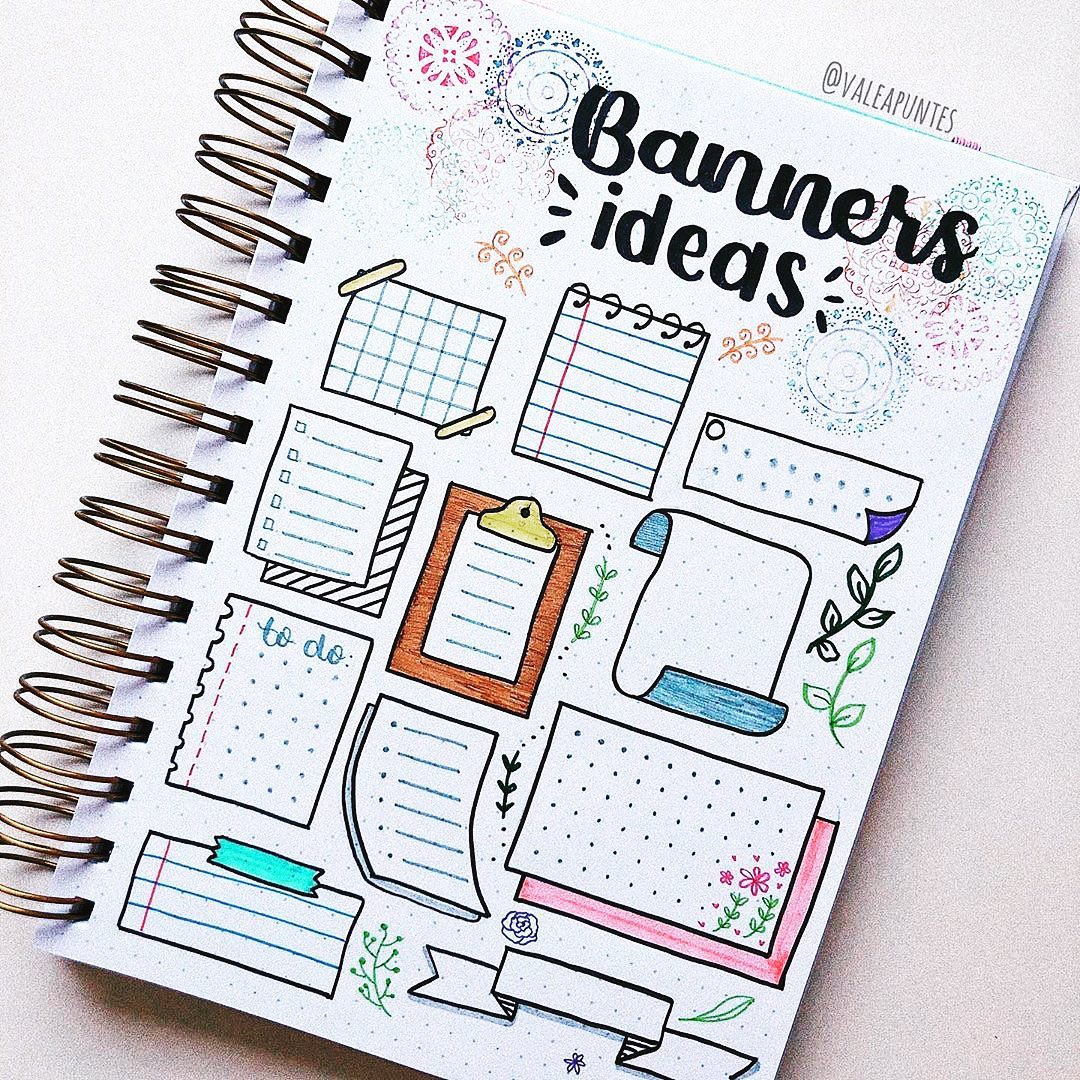 20 Best Bullet Journal Banner Ideas For 2023