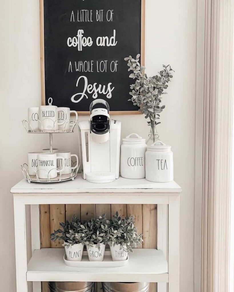 50 Smart DIY Coffee Bar Ideas for Small Spaces & Corners
