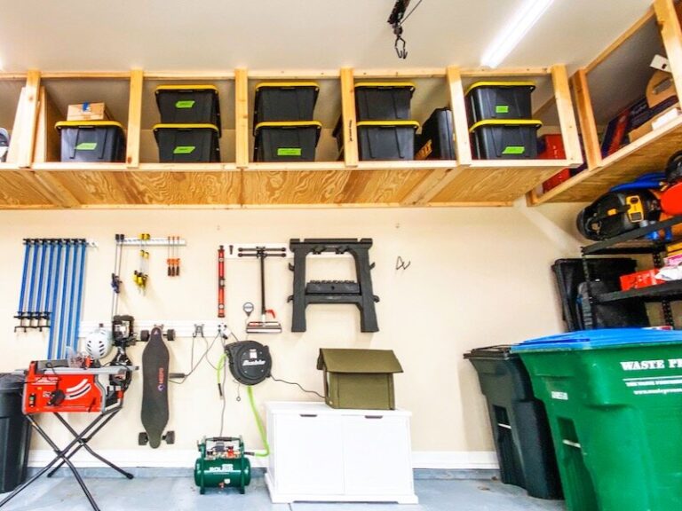 25 Innovative Garage Overhead Storage Ideas That You Will Love
