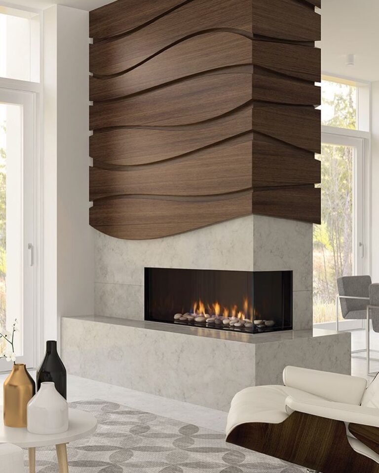 25 Amazing Fireplace Accent Wall Ideas That Stands Out
