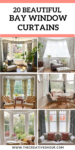 20 Amazing Bay Window Curtains For Your Home