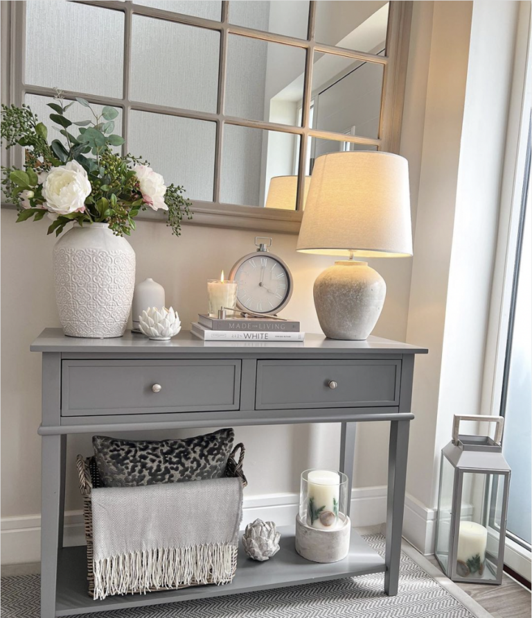 35 Amazing Console Table Decor Ideas You Should Definetly Try