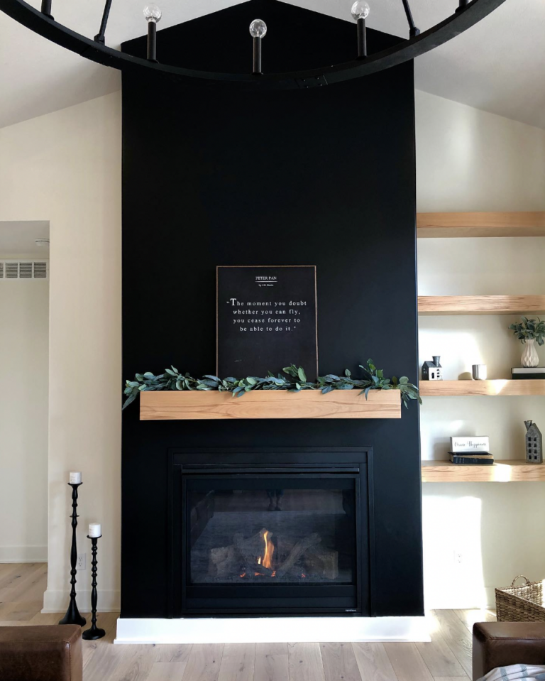 35 Amazing Black Fireplace Ideas To Inspire You Right Away
