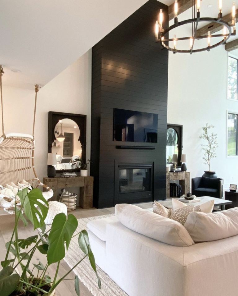 35 Amazing Black Fireplace Ideas To Inspire You Right Away