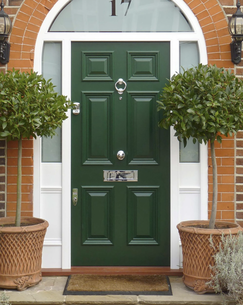 25 Brilliant Green Front Door For An Amazing Curb Appeal