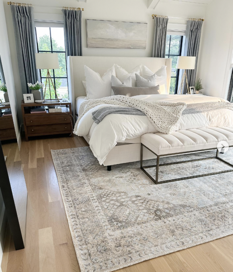 40 Fantastic Rug Under Bed Ideas To Transform Your Bedroom