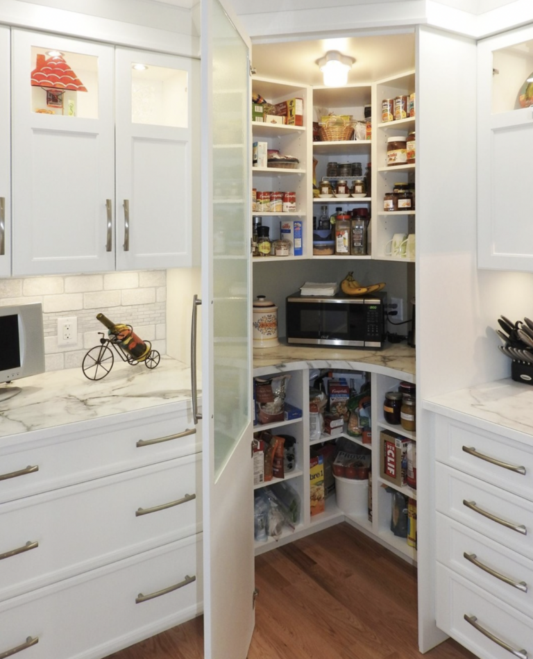 35 Amazing Corner Pantry Ideas For Easy Access