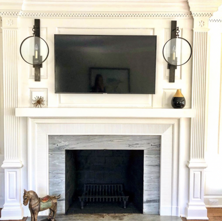 40 Beautiful Fireplace Sconces For Your Living Room