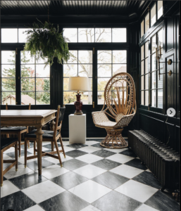 30 Brilliant Checkerboard Floor Ideas To Transform Your Space