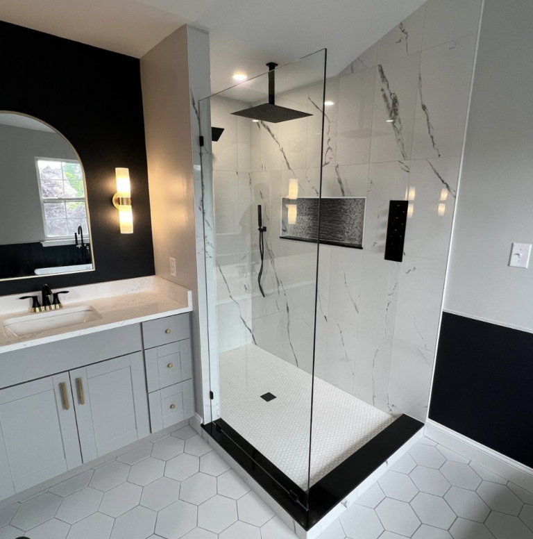 35 Beautiful Shower Curb Ideas For A Functional Bathroom