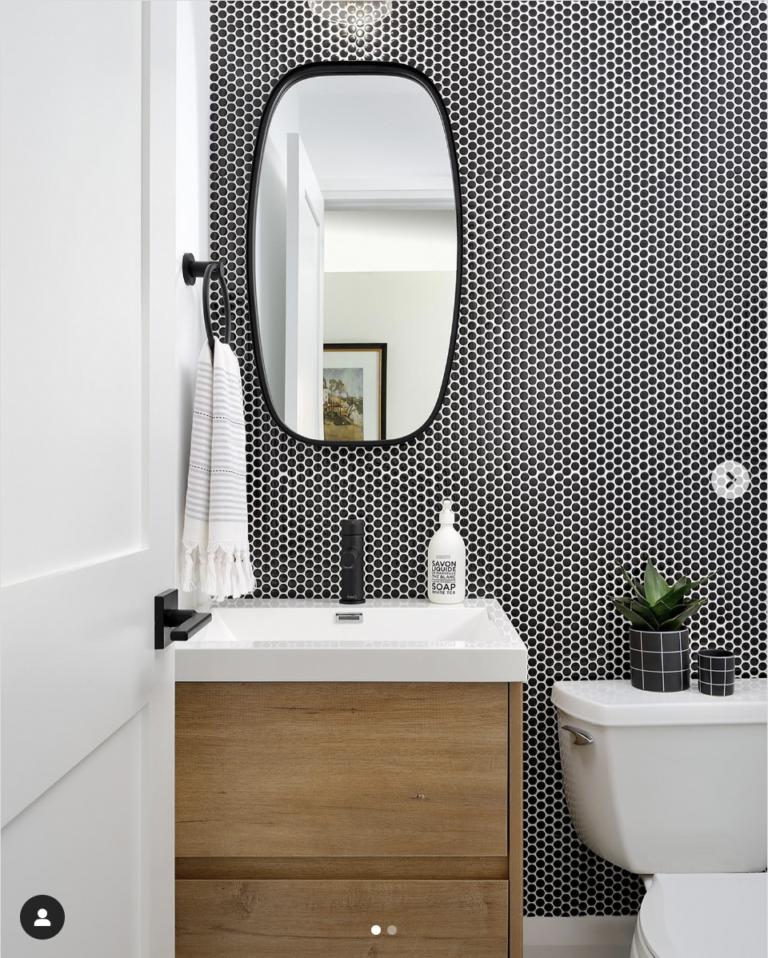 25 Gorgeous Penny Tile Ideas For A Retro Vibe