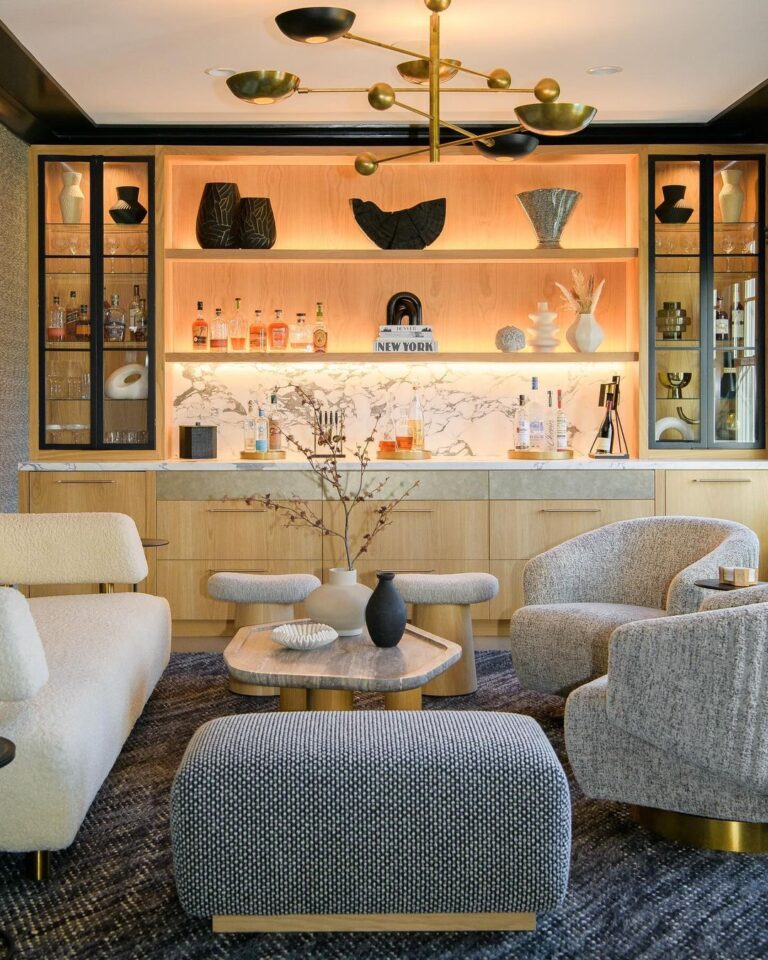 20 Beautiful And Cozy Home Lounge Room Bar Ideas