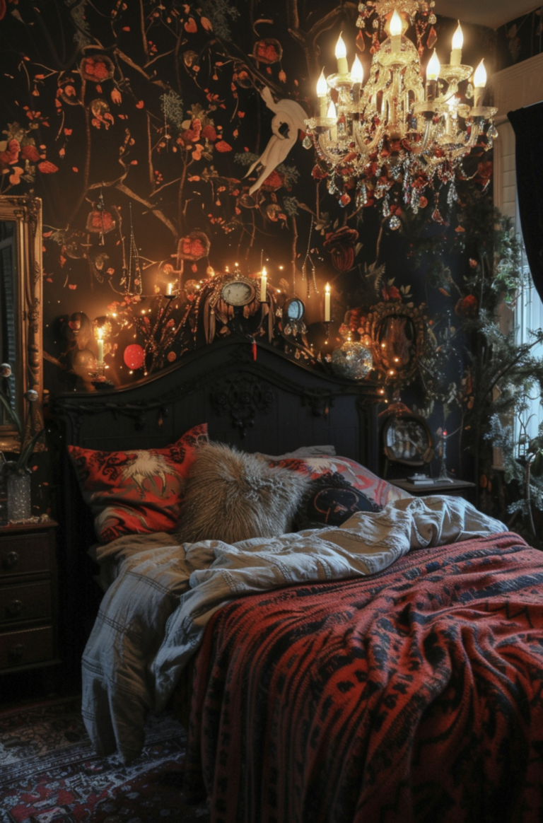 20 Amazing 90s Whimsy Goth Bedroom Ideas You Should See