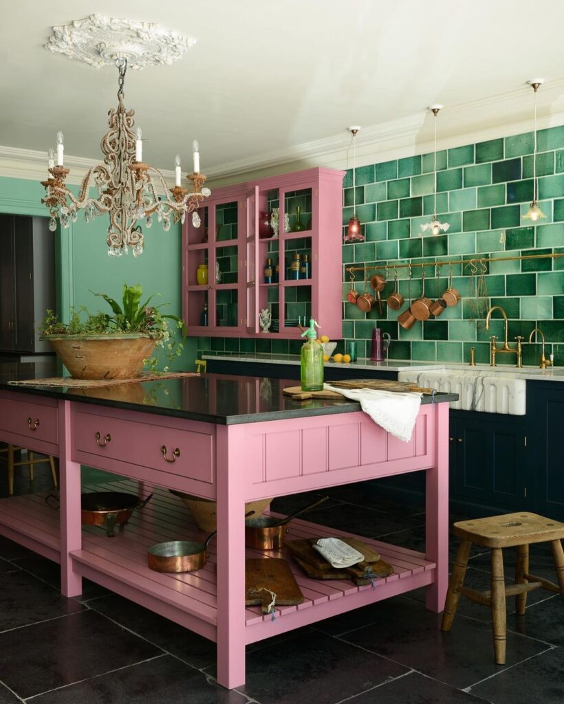 40 Most Beautiful And Unique Pink Kitchen Ideas