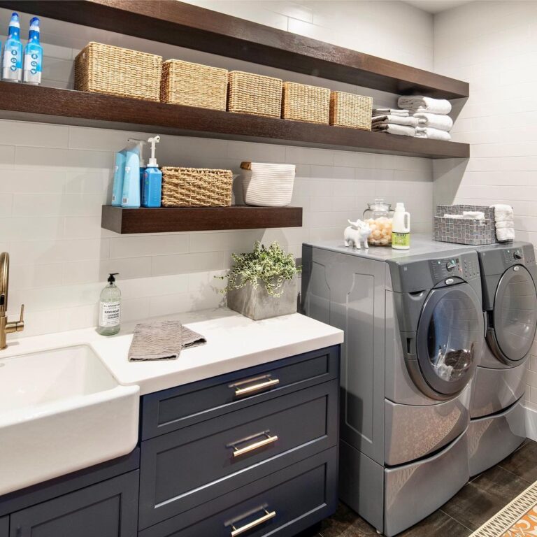 23 Unique And Beautiful Washer Dryer Countertop Ideas You Will Love