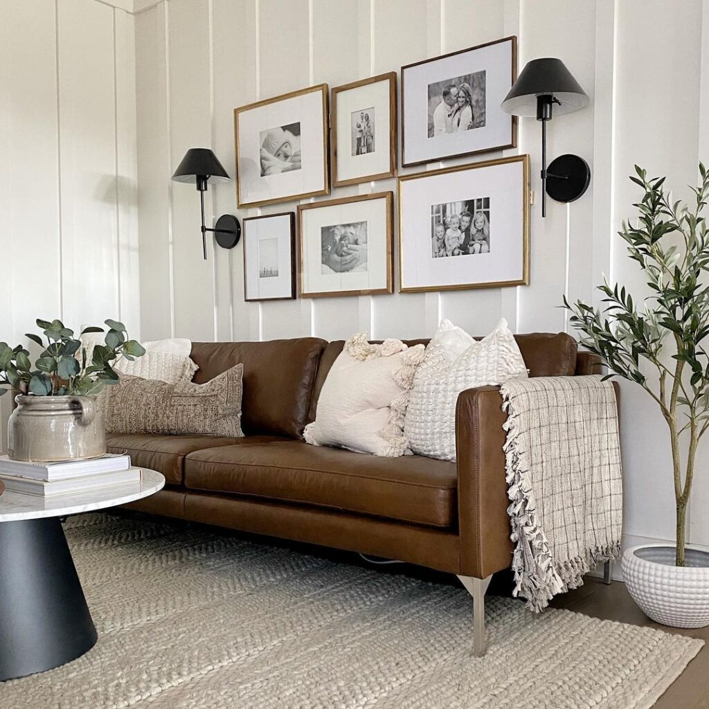 25 Amazing And Beautiful Brown Leather Couch Ideas You Will Love