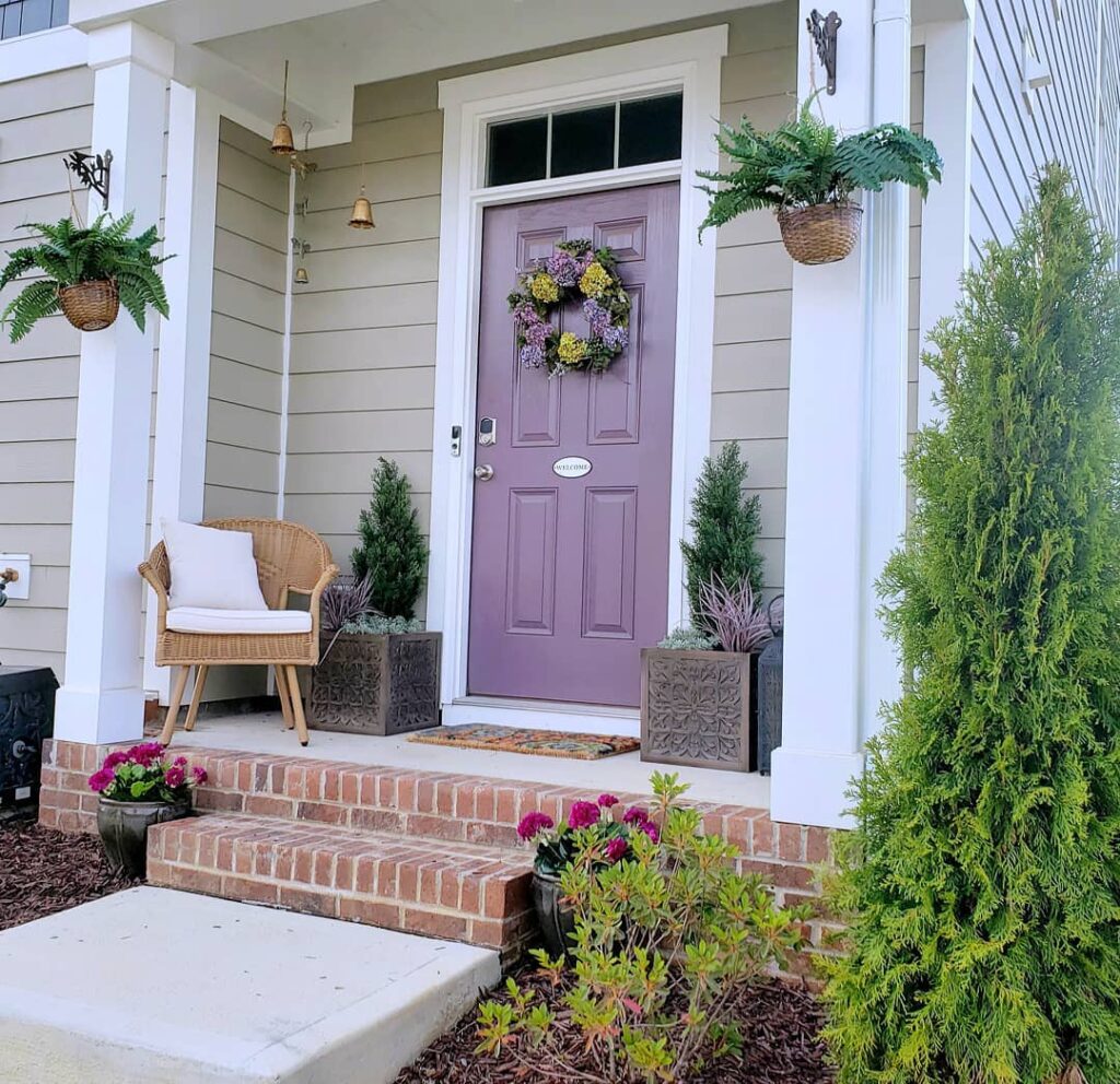 30 Cozy And Beautiful Small Front Porch Ideas You Will Love