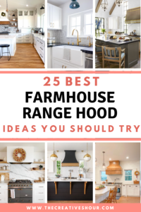 25 Rustic And Beautiful Farmhouse Range Hood Ideas