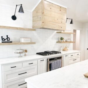 25 Rustic And Beautiful Farmhouse Range Hood Ideas