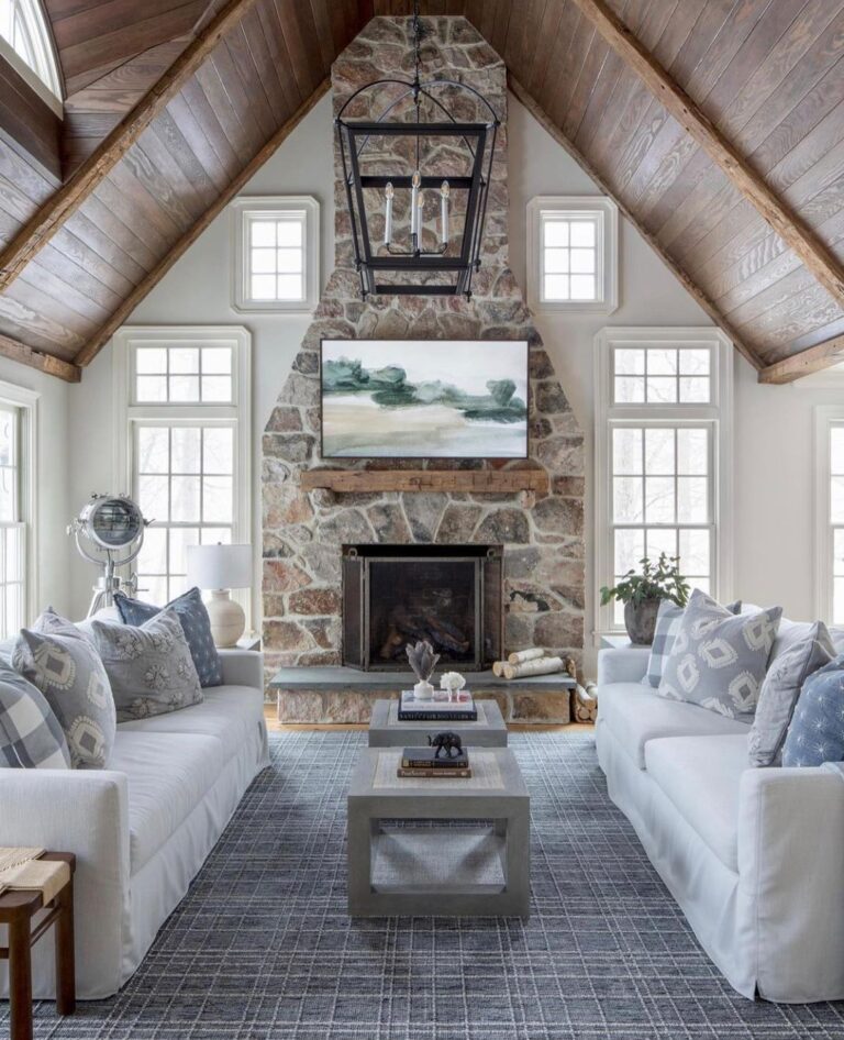 25 Most Beautiful And Lovely Coastal Fireplace Ideas You Will Love