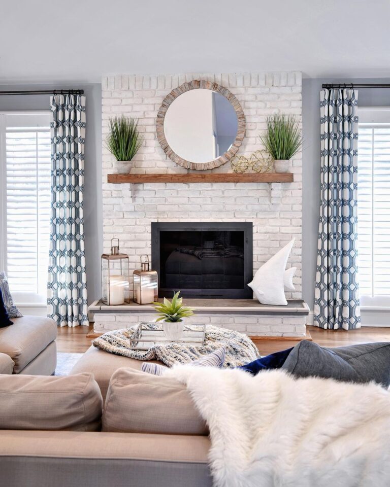 25 Most Beautiful And Lovely Coastal Fireplace Ideas You Will Love