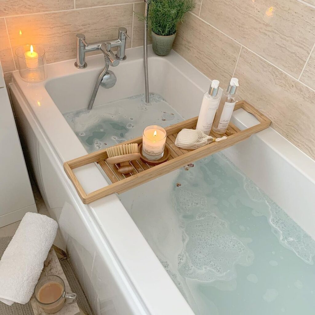 25 Unique And Modern Bathtub Tray Ideas You Should See