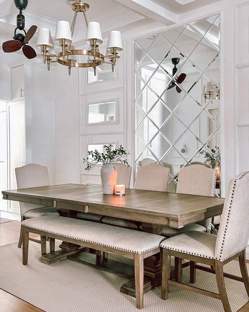 25 Beautiful Dining Room Mirror Ideas You Should Try