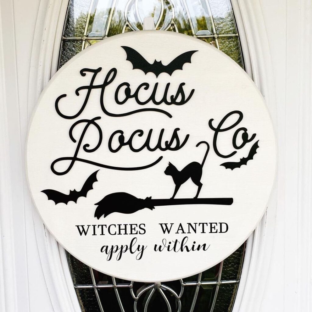 25 Super Spooky And Creative Halloween Door Signs Ideas