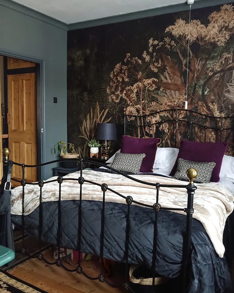 25 Moody And Beautiful Dark Cottagecore Bedroom Ideas For You!