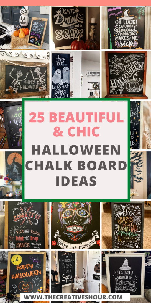 25 Playful Halloween Chalkboard Ideas You Should Try!