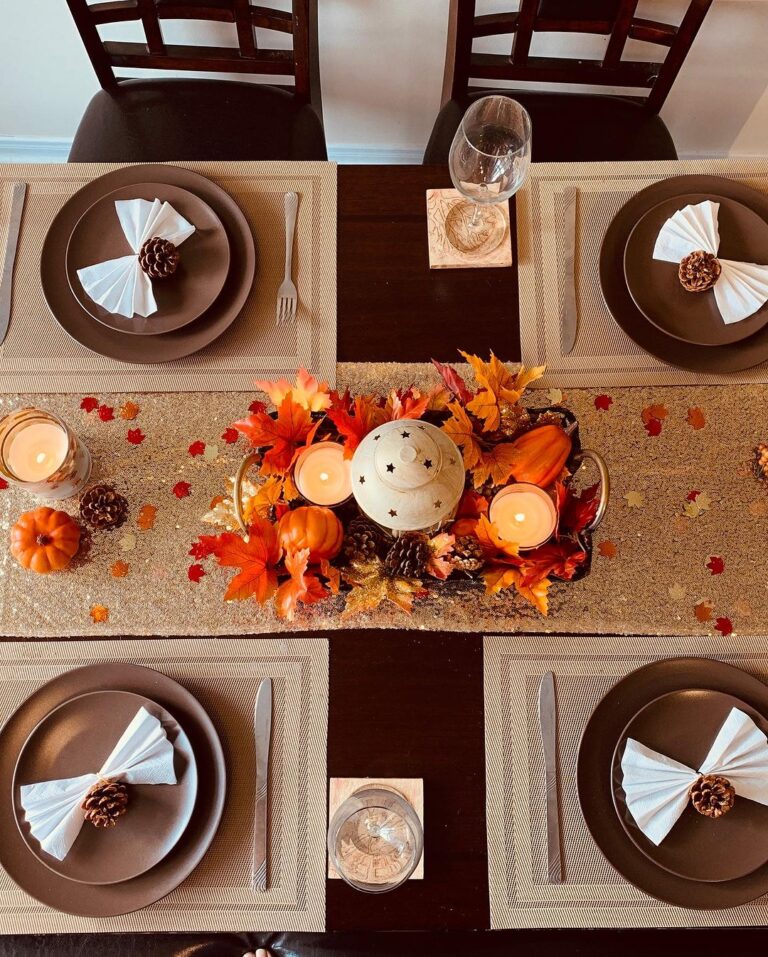 25 Beautiful Thanksgiving Table Setting Ideas You Should See