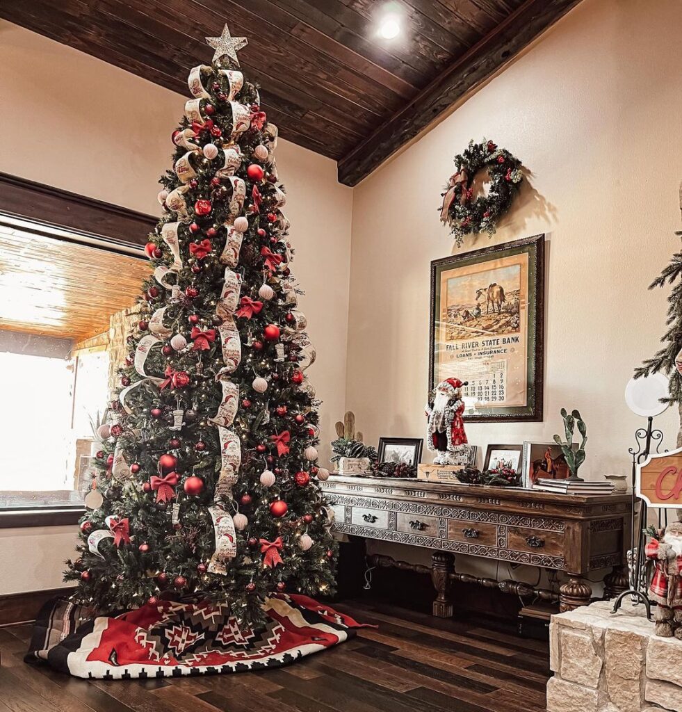 25 Super Cozy And Rustic Farmhouse Christmas Decor Ideas