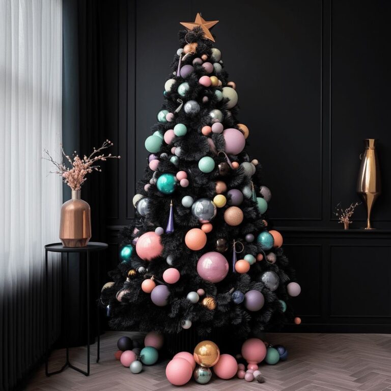 20 Bold And Dramatic Black Christmas Tree Ideas You Will Love