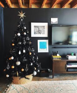 20 Bold And Dramatic Black Christmas Tree Ideas You Will Love