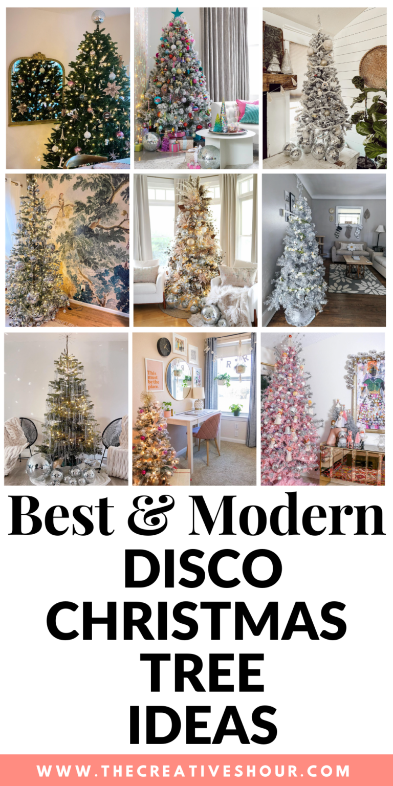 20 Super Chic And Beautiful Disco Christmas Tree Ideas