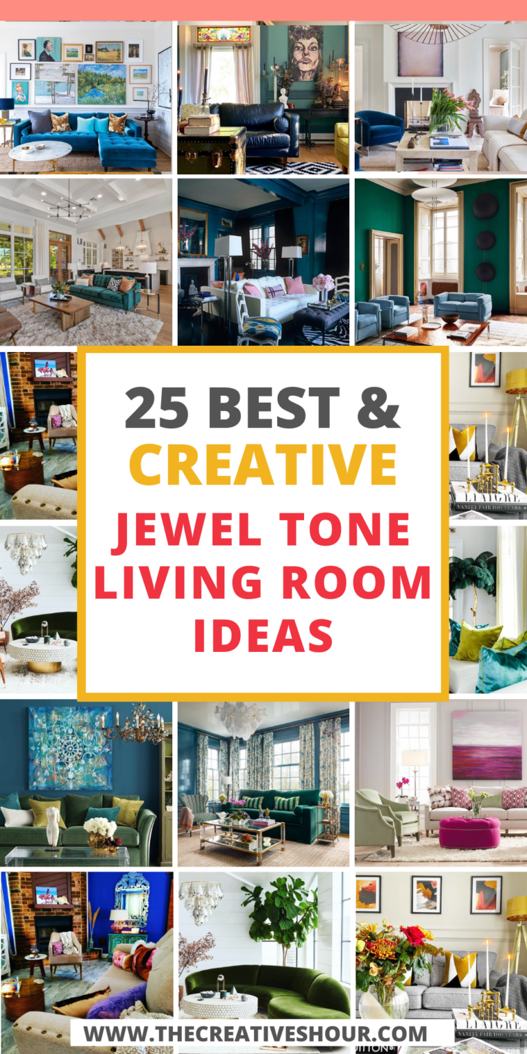 25 Luxurious And Elegant Jewel Tone Living Room Ideas For You