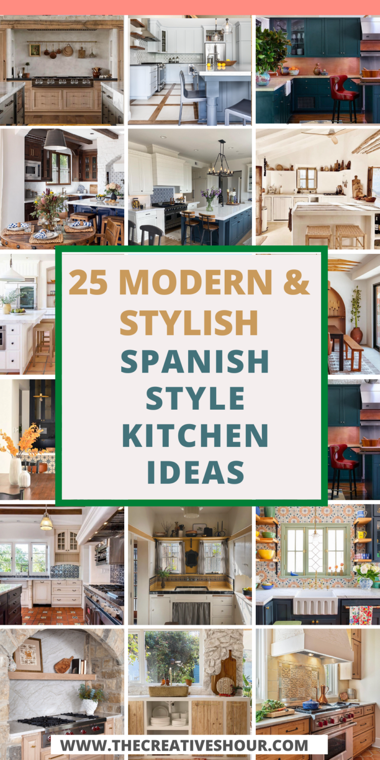 25 Modern And Charming Spanish Style Kitchen Ideas