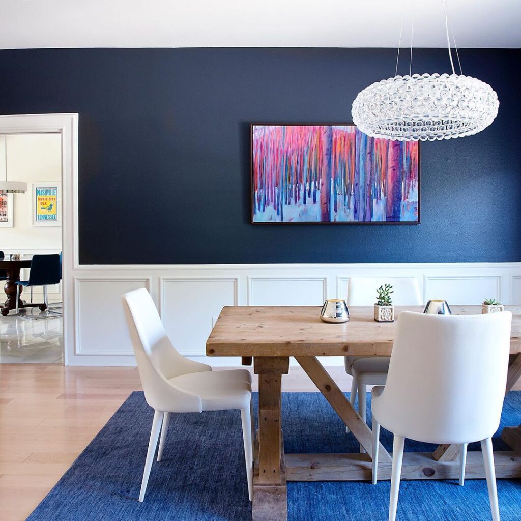 25 Classic And Vibrant Blue Dining Room Ideas You Should See