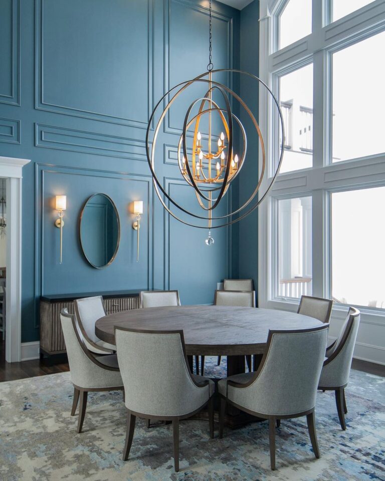 25 Classic And Vibrant Blue Dining Room Ideas You Should See