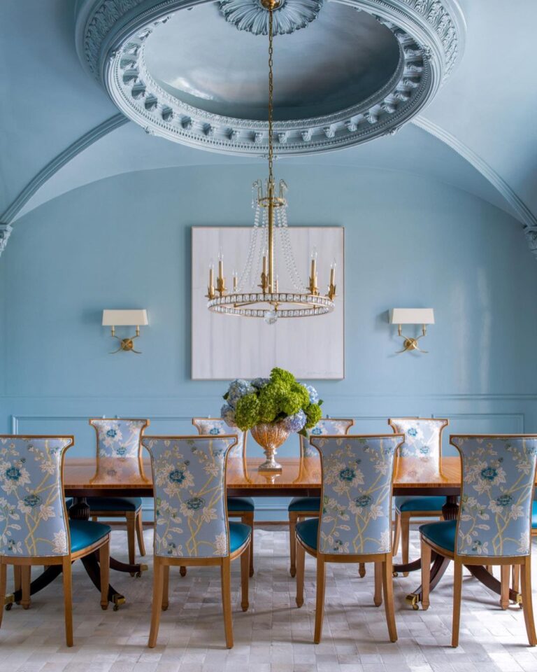 25 Classic And Vibrant Blue Dining Room Ideas You Should See