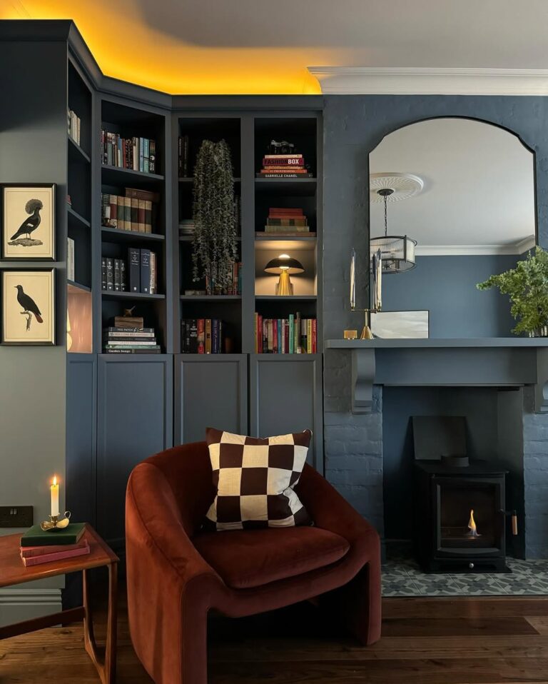 30 Modern And Classic Blue Living Room Decor Ideas