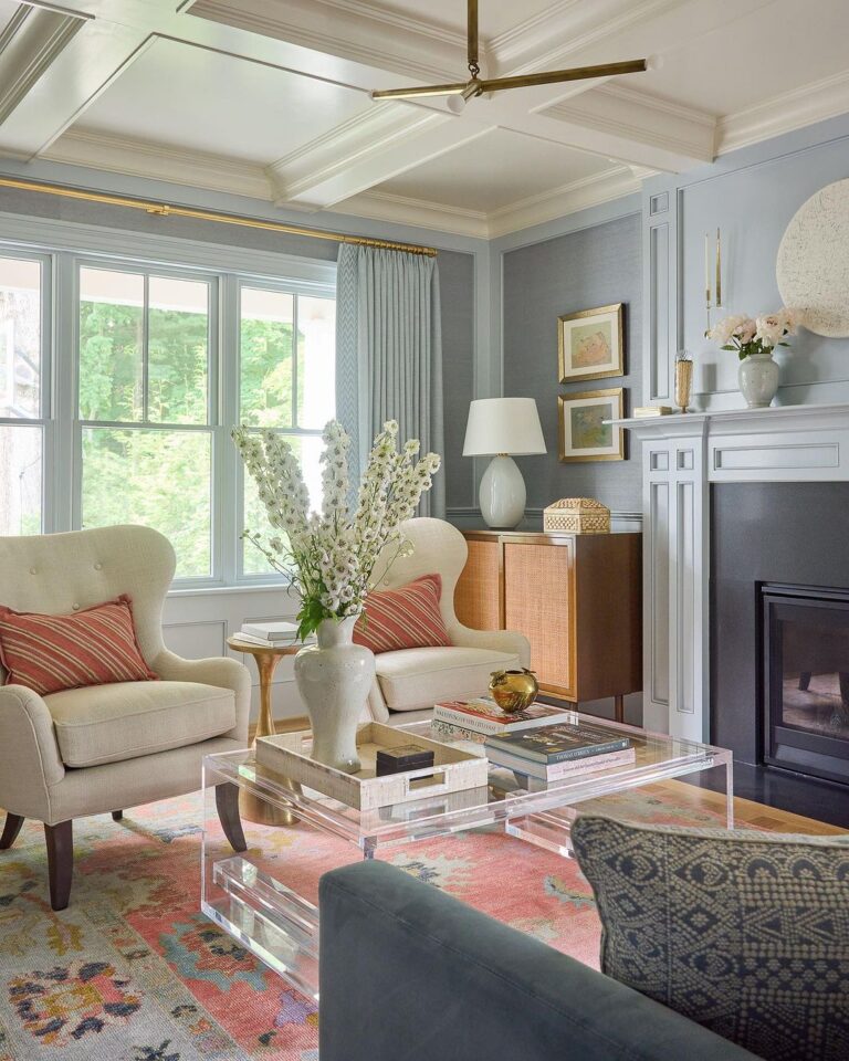 30 Modern And Classic Blue Living Room Decor Ideas