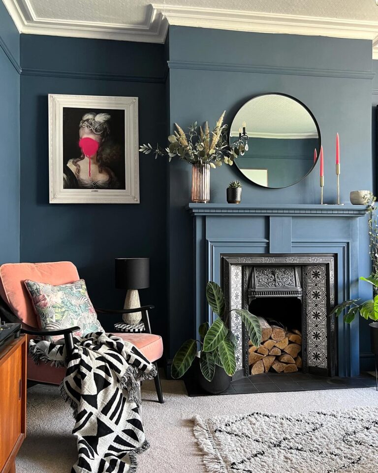 30 Modern And Classic Blue Living Room Decor Ideas