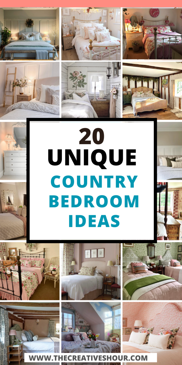 20 Rustic And Timeless Country Bedroom Ideas For You