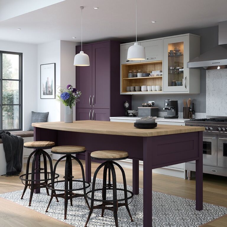 20 Super Lovely And Beautiful Purple Kitchen Ideas You Should Try